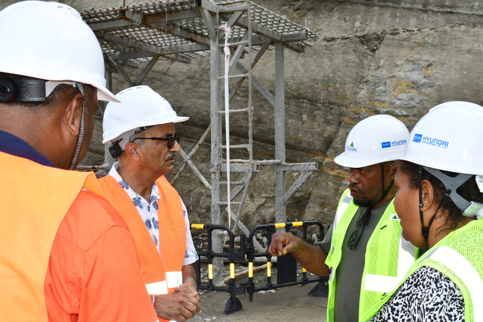 Acting Prime Minister accorded progressive site visit to Tina Hydro ...